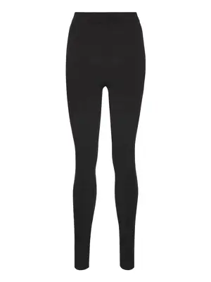 Loro Piana Dream Wool-blend Leggings - Black