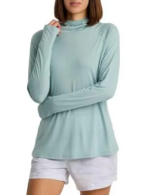 FREE FLY Lightweight Performance Ii Hoodie - Ocean Mist