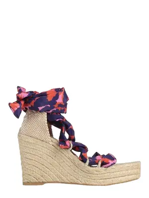 DIANE VON FURSTENBERG X CASTAÑER Espadrille Sandals - Purple