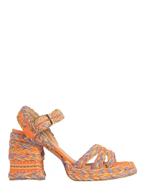 CastaÑer Ankle Strap Sandals - Orange