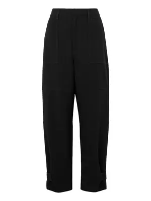 Loewe Paula's Ibiza Twill Tapered Cargo Pants - Black