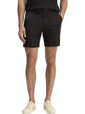 Everlane 7" Linen Trouser Short Black