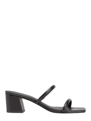 Everlane Double Strap Heel Black