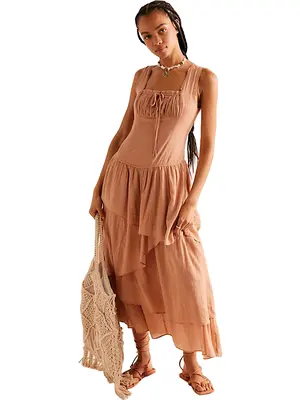 Free People In My Dreams Midi Dress - Tuscany