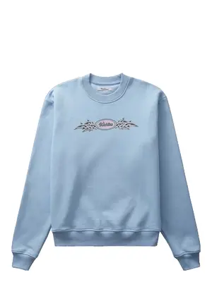 WAHINE Dolphin Graphic Sweater - Powder Blue