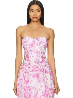Bardot Gracious Bustier - Pink Floral