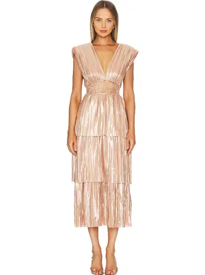 SABINA MUSAYEV Davina Dress - Rose Gold