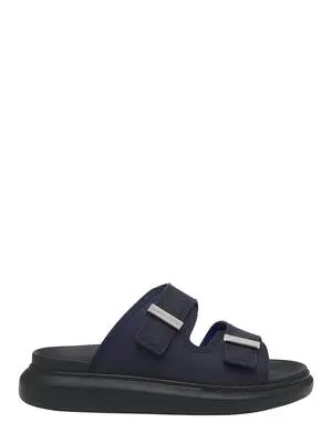 Alexander McQueen Oversized Hybrid Sandals Blue