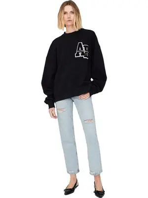 ANINE BING ANINE BING Miles Oversized Sweatshirt Letterman