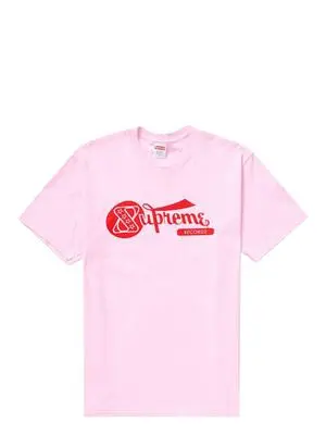 Supreme Records Tee Shirt - Light Pink