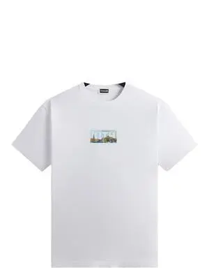 Kith X Columbia Big Sur Classic Logo Tee Shirt - White
