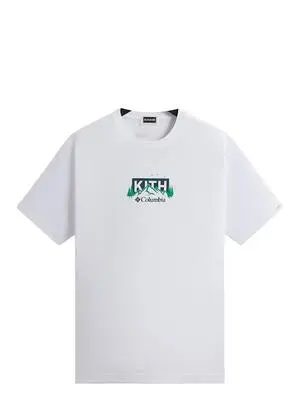 Kith X Columbia Landscape Classic Logo Tee Shirt - Stadium