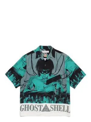 WACKO MARIA X Ghost In The Shell #1 Hawaiian Shirt - Green