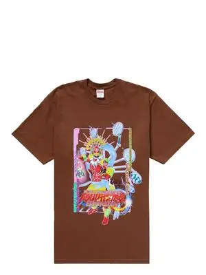 Supreme Electromagnetic Tee Shirt Brown