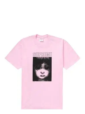 Supreme Margaret Keane Teardrop Tee Shirt Light Pink