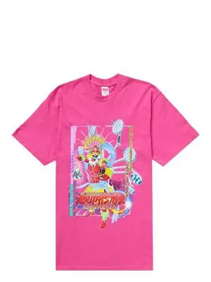 Supreme Electromagnetic Tee Shirt - Fuchsia