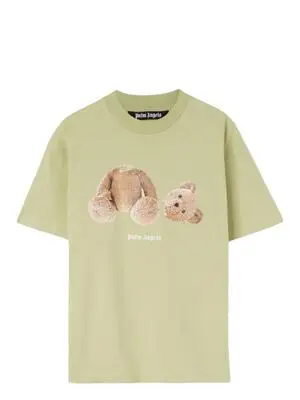 Palm Angels Pa Bear Classic T-shirt - Mint Brown