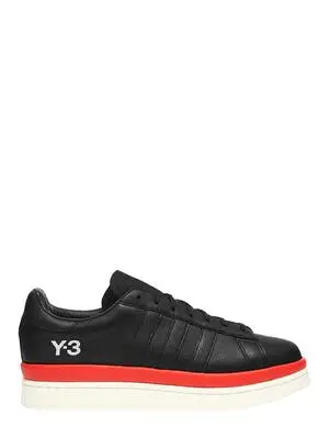 Adidas Y3 Hicho Sneakers - Black/off White/red