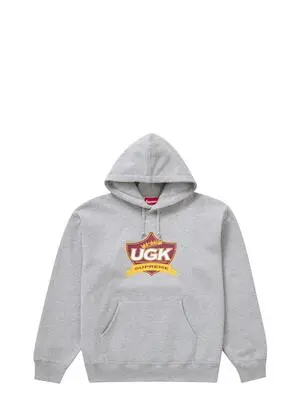 Supreme Ugk Hooded Sweatshirt - Heather Grey