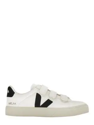 VEJA Recife Chromefree Leather Sneakers - White/black