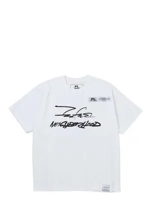 NEIGHBORHOOD X Futura Laboratories Fl007 Tee Shirt - White