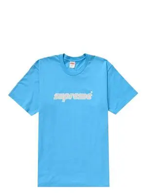Supreme Pinline Tee Shirt - Bright Blue