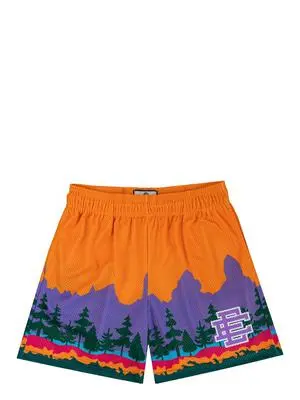ERIC EMANUEL EE Basic Short (SS24) Orange/purple