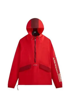 Kith X Columbia Wind Anorak - Red Velvet