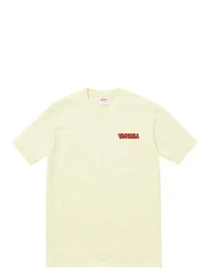 Supreme Vampirella Card Tee Shirt Pale Yellow