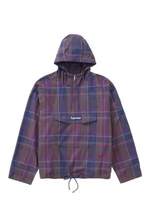 Supreme Cotton Utility Anorak - Plaid