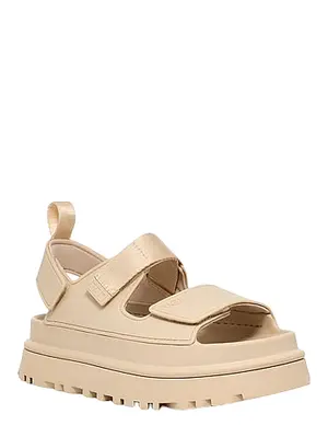Pink Ugg® Goldenglow Sandals - White,ivory