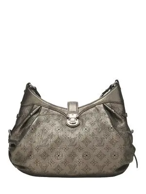 LOUIS VUITTON Monogram Mahina Leather Xs - Silver