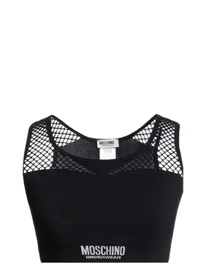 Moschino Top Size Polyamide, Elastane - Black