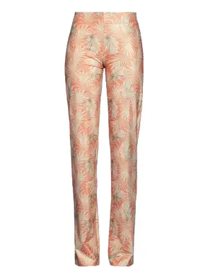 FISICO FISICO Floral-Print Pants Orange