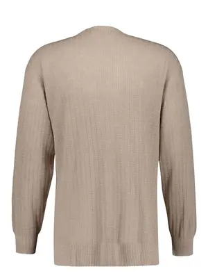 Frescobol Carioca Ribbed Knit Jumper - Neutrals