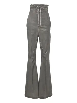 Rick Owens Dirt Bolan High-rise Trousers - Grey
