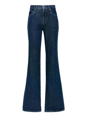 OFF-WHITE Off-White Mid-Rise Flared Jeans