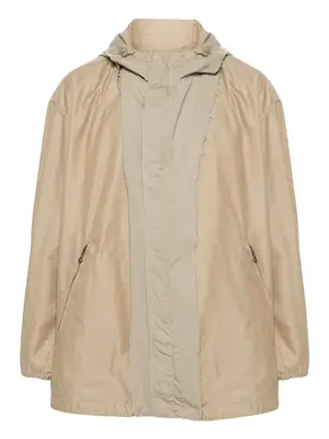 DIESEL® J-mckell Logo-embroidered Jacket - Neutrals