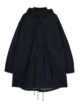 Junya Watanabe X C.p. Company Cotton Raincoat - Blue