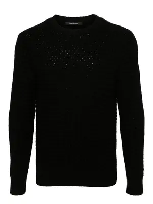 TAGLIATORE Tagliatore Interwoven Wool Jumper