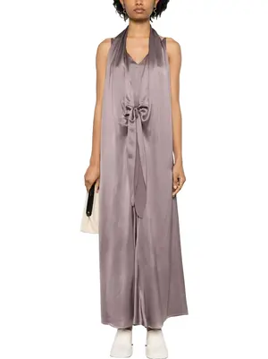 ALYSI Alysi Satin Maxi Dress