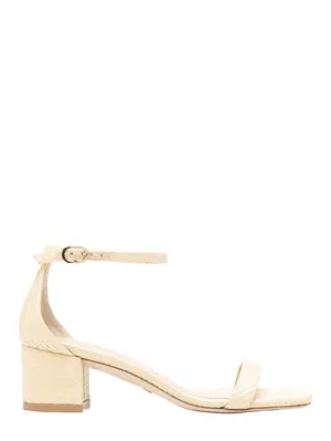 STUART WEITZMAN Simplecurve 50mm Sandals - Neutrals