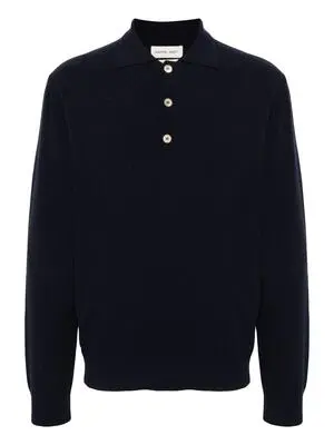 ANOTHER ASPECT Another Polo Shirt 2.0 Wool Polo Shirt