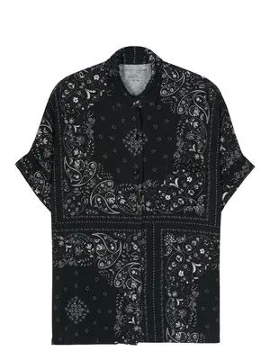 Majestic Filatures Paisley-print Shirt - Blue