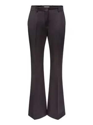 Nina Ricci Tailored Flared Trousers - Black