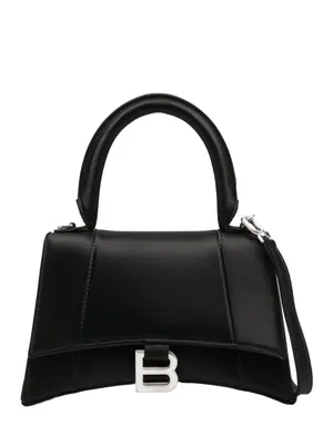 Balenciaga Small Hourglass Tote Bag - Black