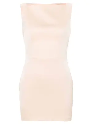 ALEX PERRY Alex Perry Draped Satin Mini Dress