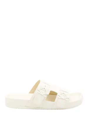 Loewe Ease Goatskin Slides - Neutrals