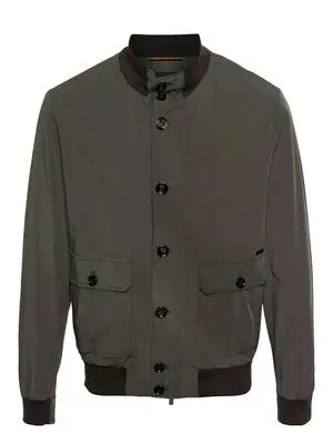 MOORER Carlos-kn Bomber Jacket - Green