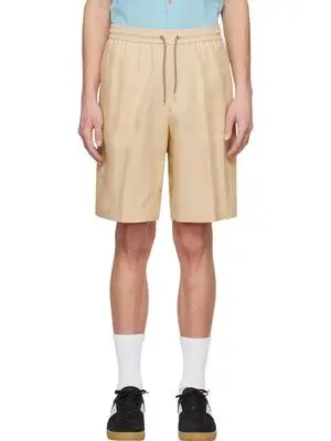 Paul Smith Paul Smith Drawstring Linen Shorts 7 Whites